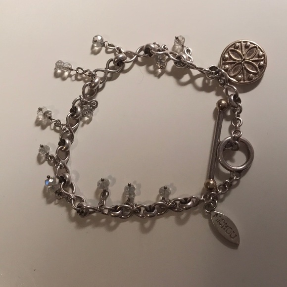 Michou | Jewelry | Michou Sterling Silver 22 Karat Gold Bracelet | Poshmark